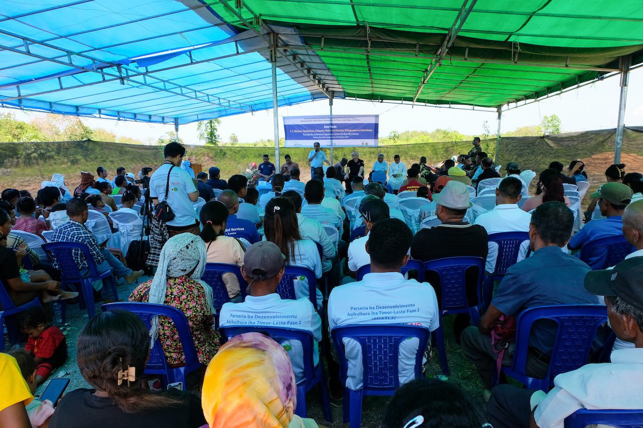 Inauguration of Colocau's GIFT hatchery: A milestone in Timor-Leste's aquaculture development ...